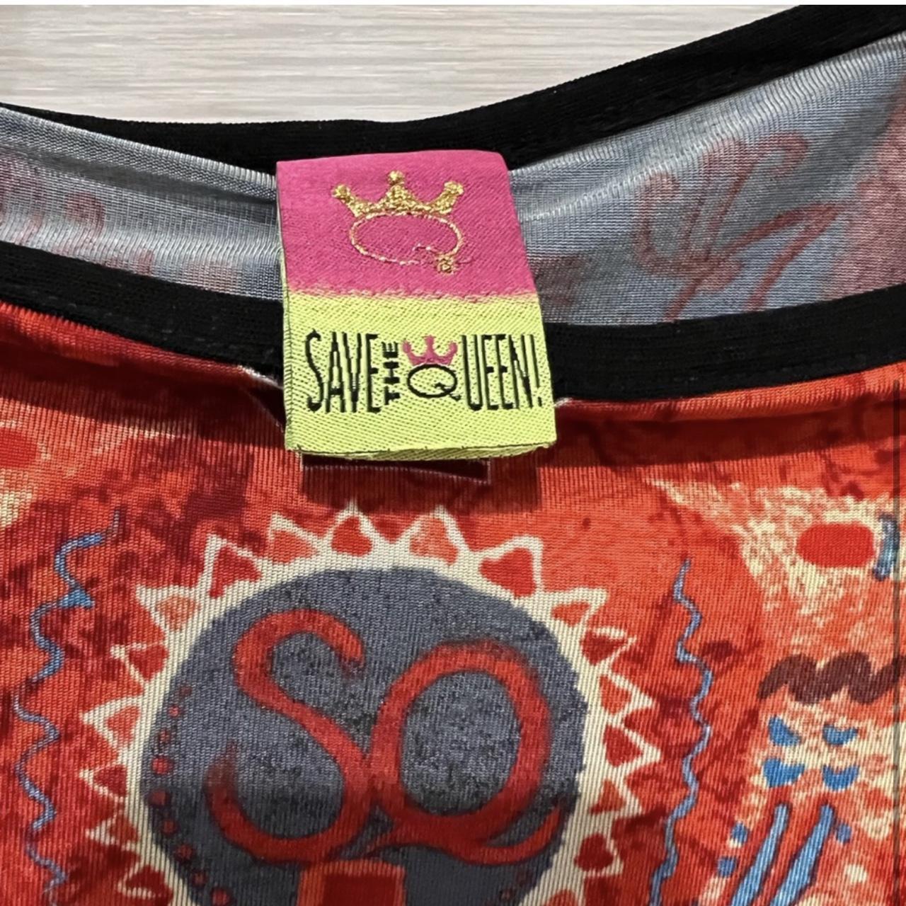 Save the queen top Size m fits like a... - Depop