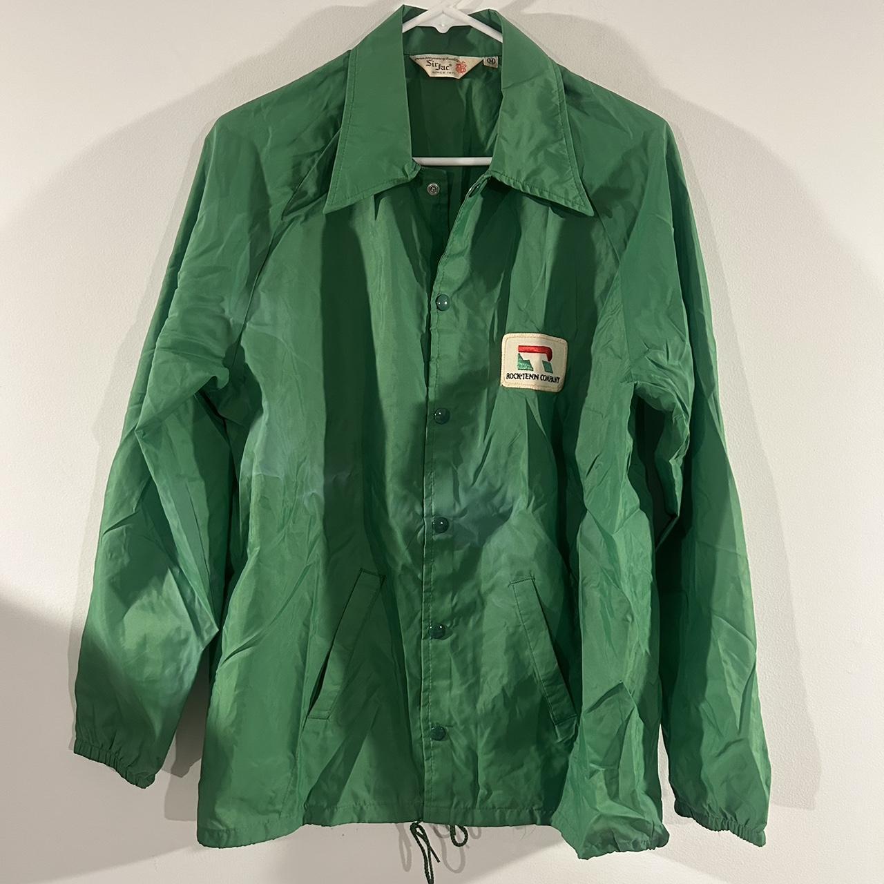 Vintage 70s 80s Sir Jac Rocktenn Company Windbreaker... - Depop