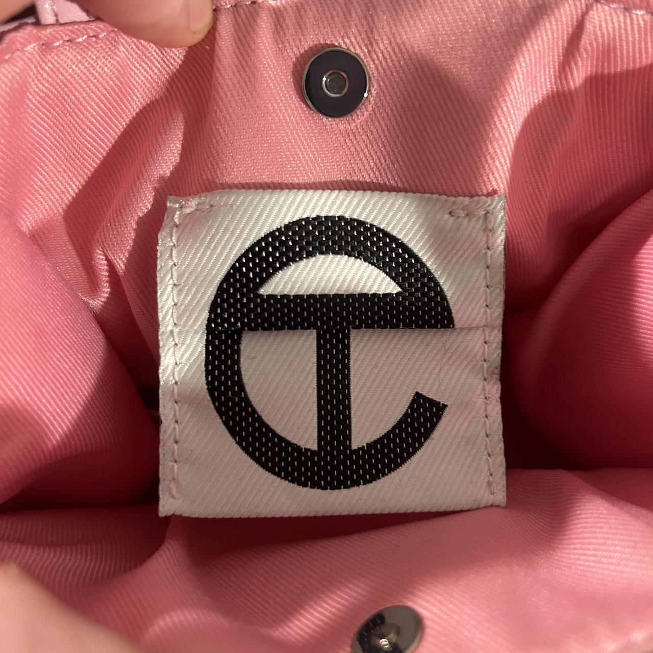 Beautiful bubblegum pink Telfar mini bag 6.5” inches... - Depop