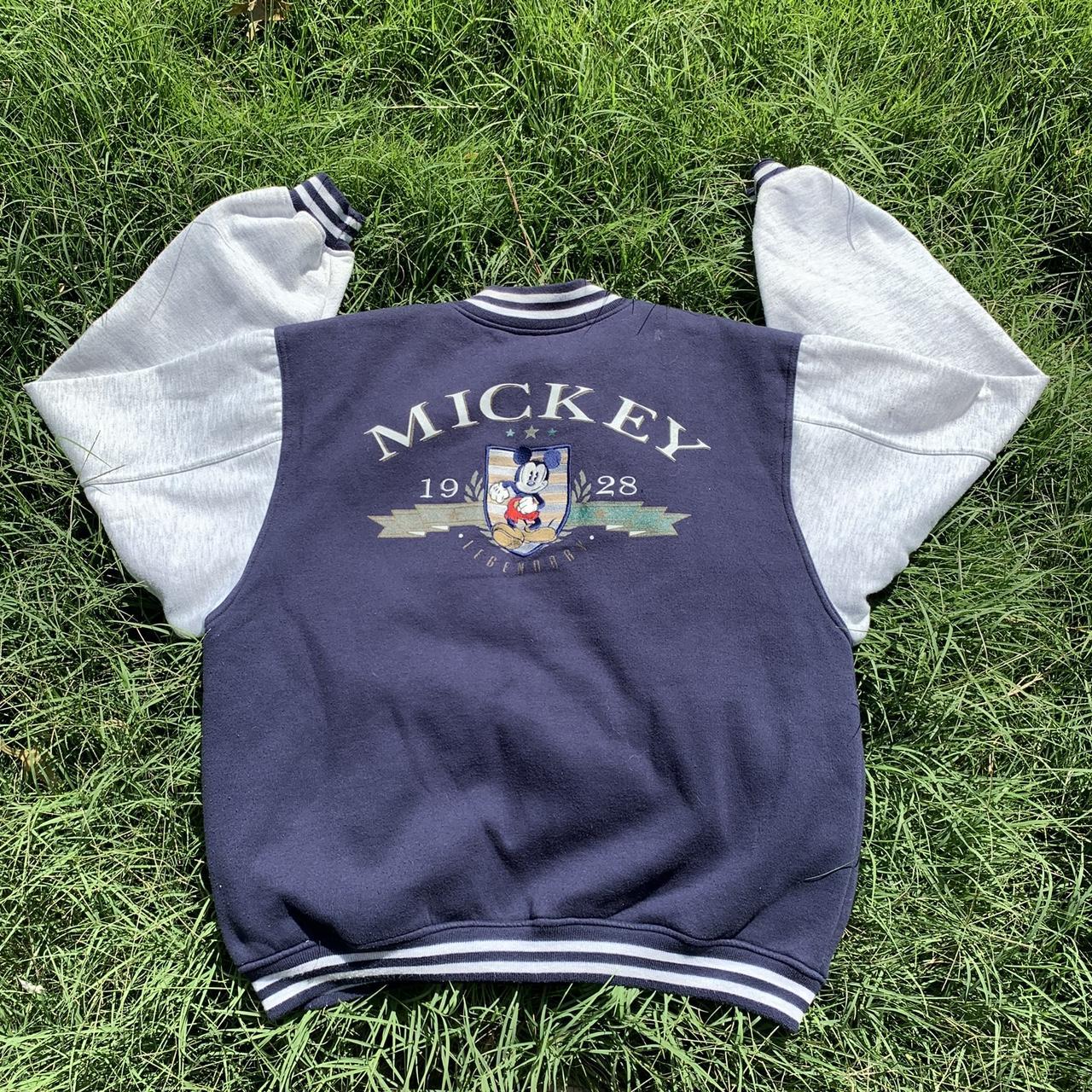 Vintage Disney Mickey Mouse varsity jacket #Disney... - Depop