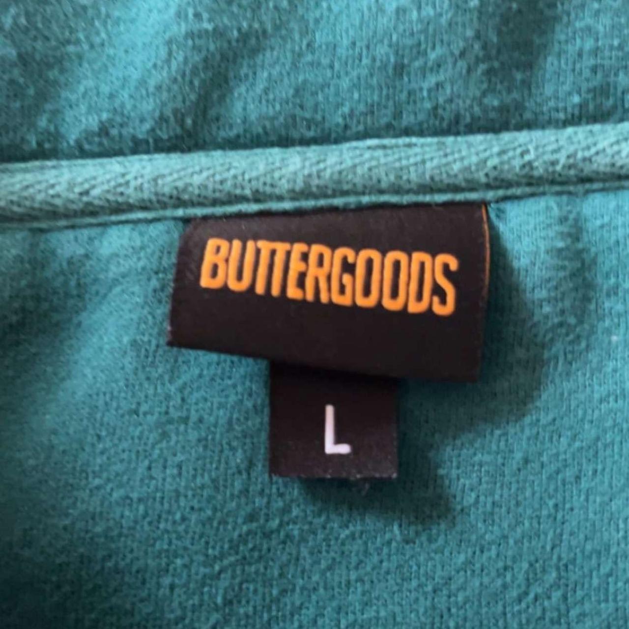 butter goods 1/4 zip great condition feel free to... - Depop