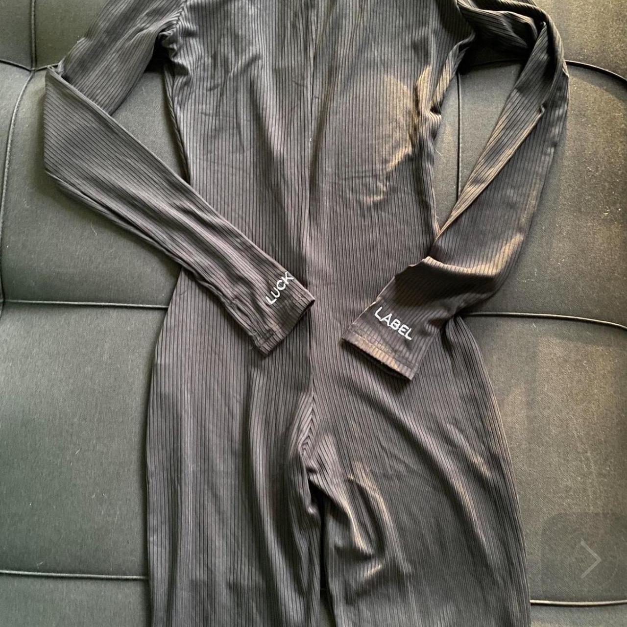 Gothic jumpsuit luckylabel #bodysuit, goth, #biker,... | Depop