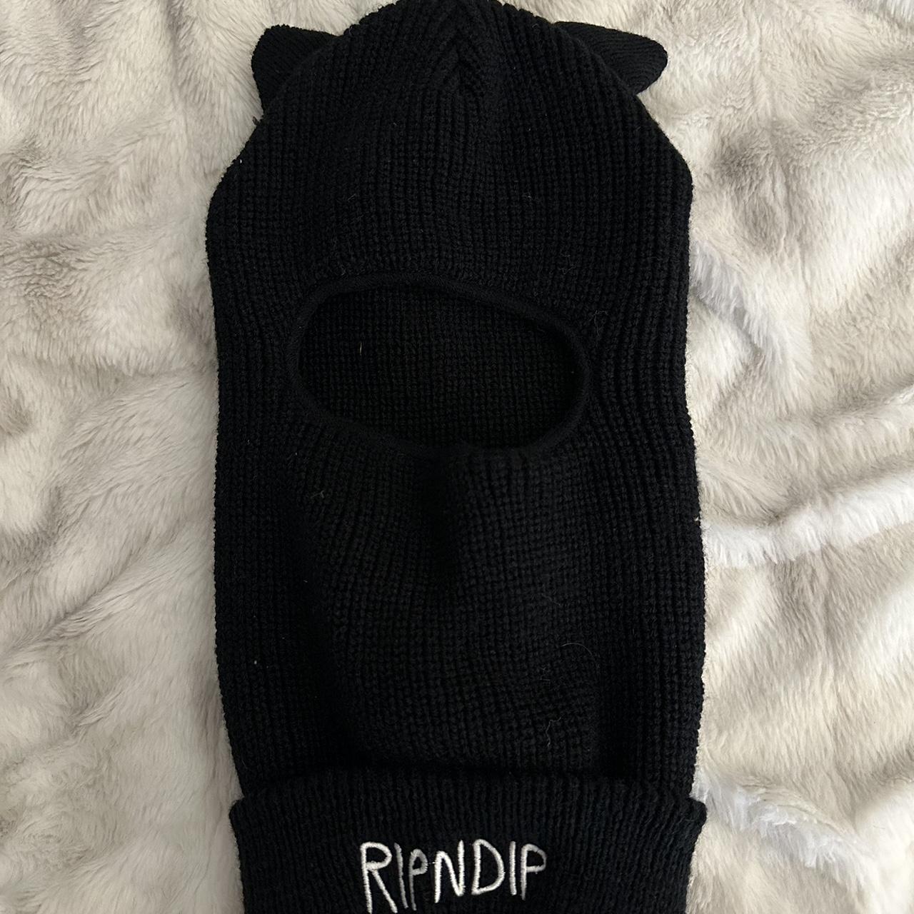 rip n dip ski mask with cat ears🐈‍⬛🖤🕷️ #ripndip... - Depop