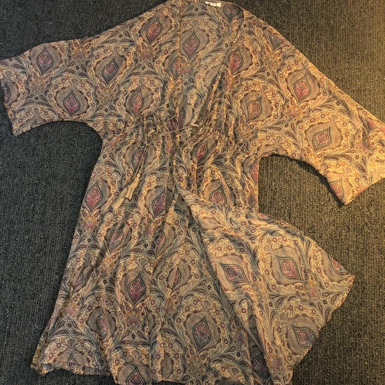 Transparent/sheer robe Great for layering or sexy... - Depop