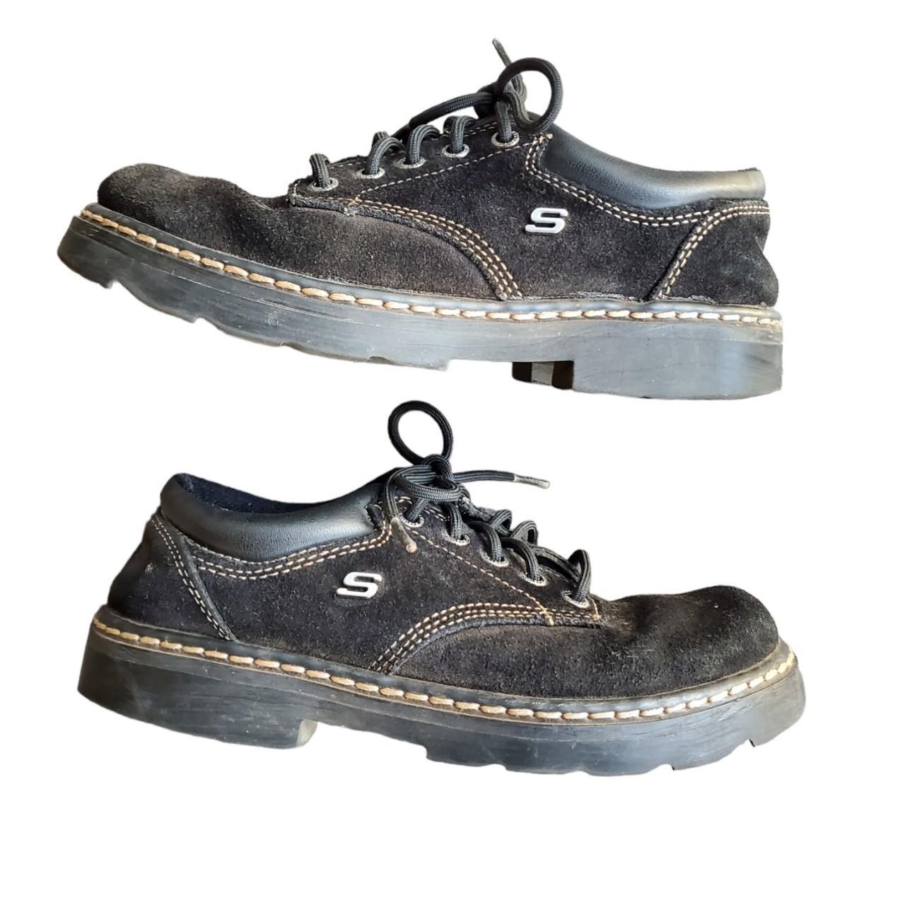 Vintage 90s chunky skechers Oxford shoes Incredible... - Depop