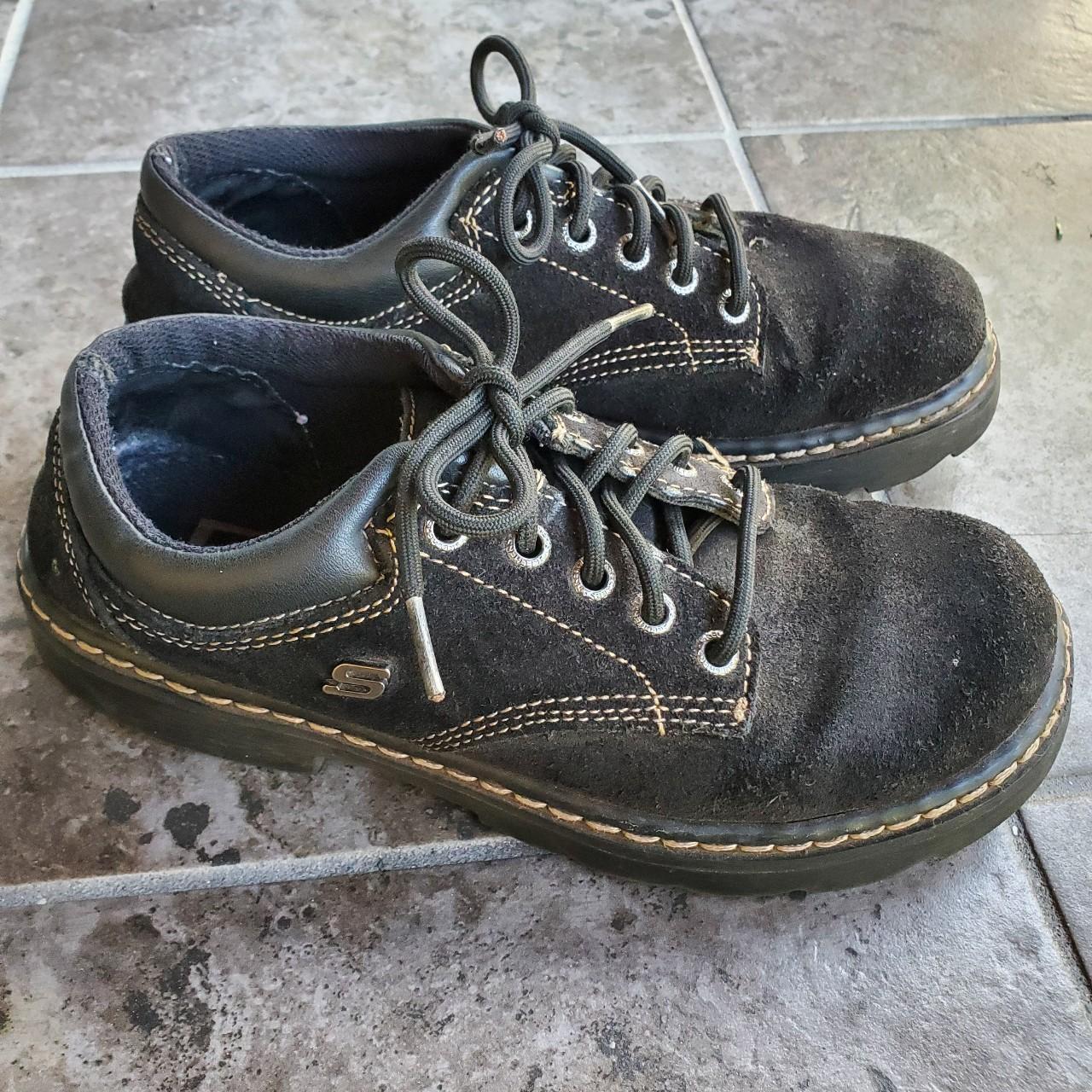 Vintage 90s chunky skechers Oxford shoes Incredible... - Depop