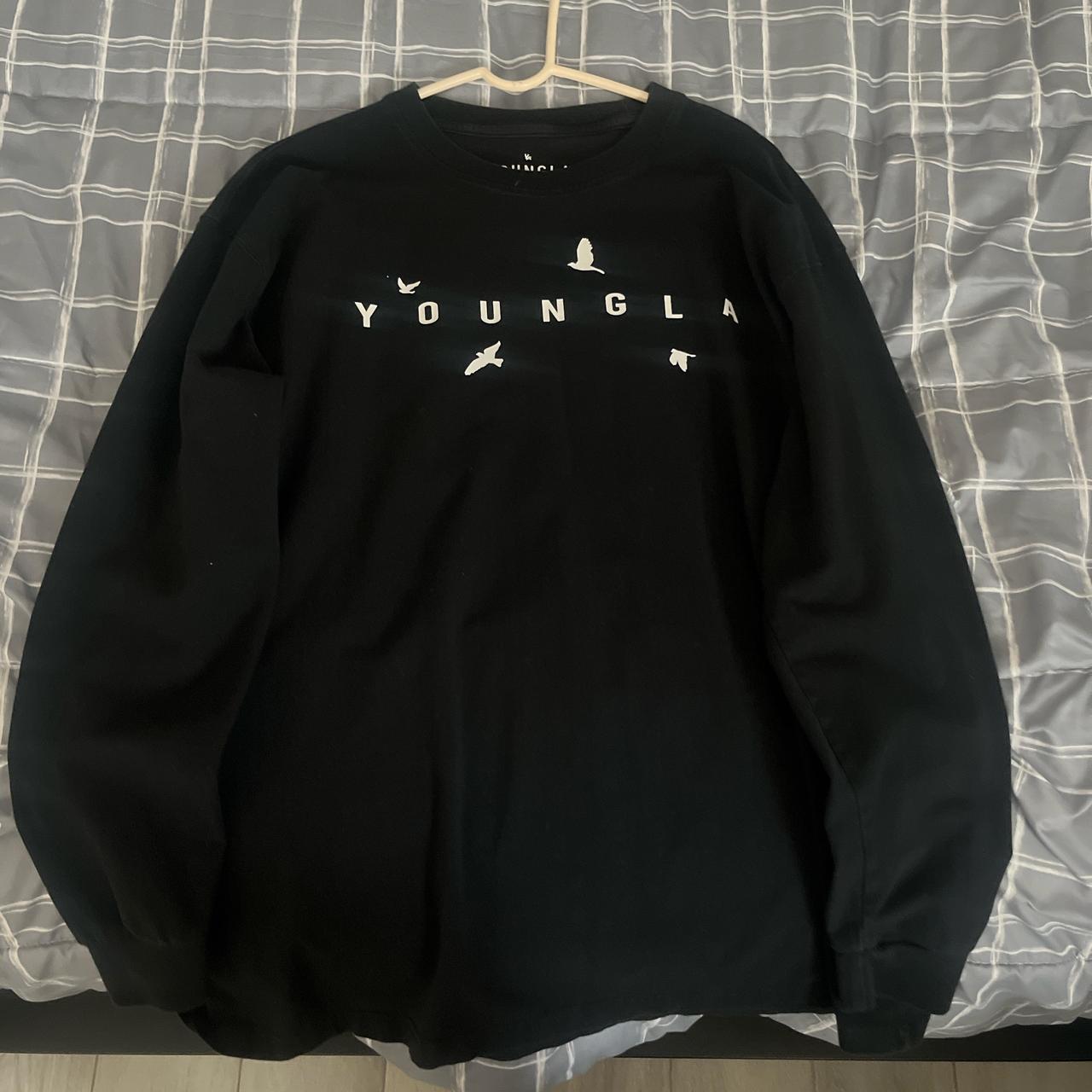 black youngla long sleeve shirt - Depop