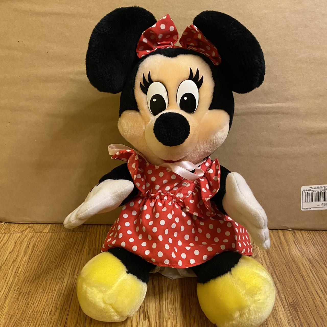 Vintage 1980 s Disneyland Minnie Mouse Stuffed. Depop