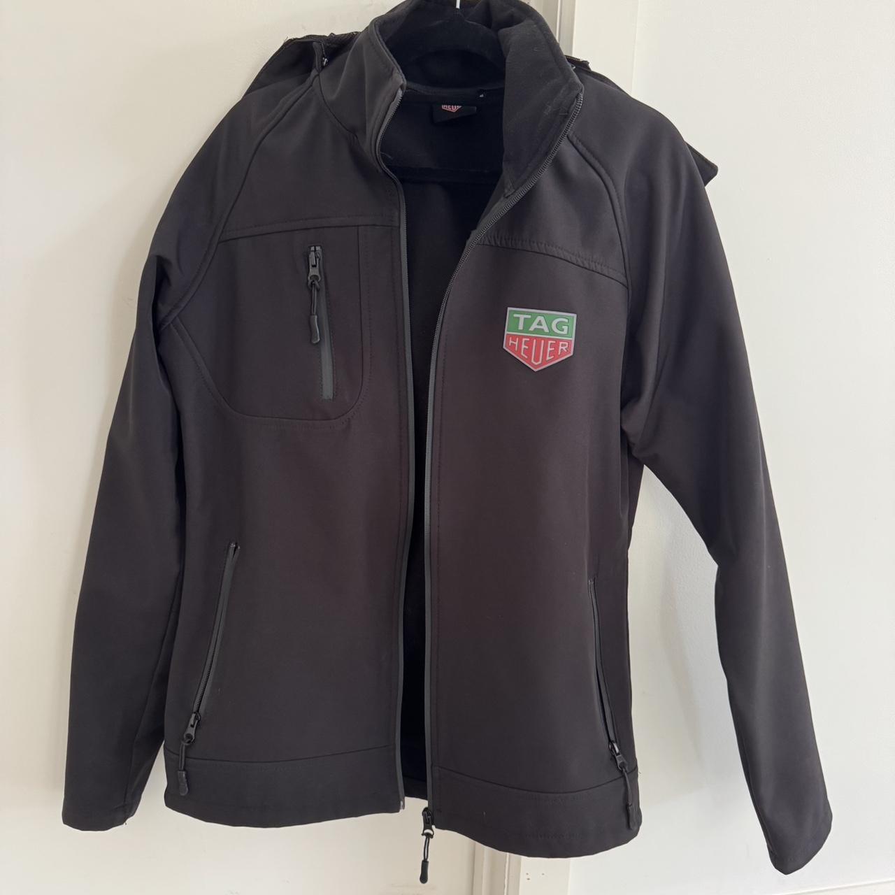 TAG Heuer black jacket. Water/wind resistant,... | Depop