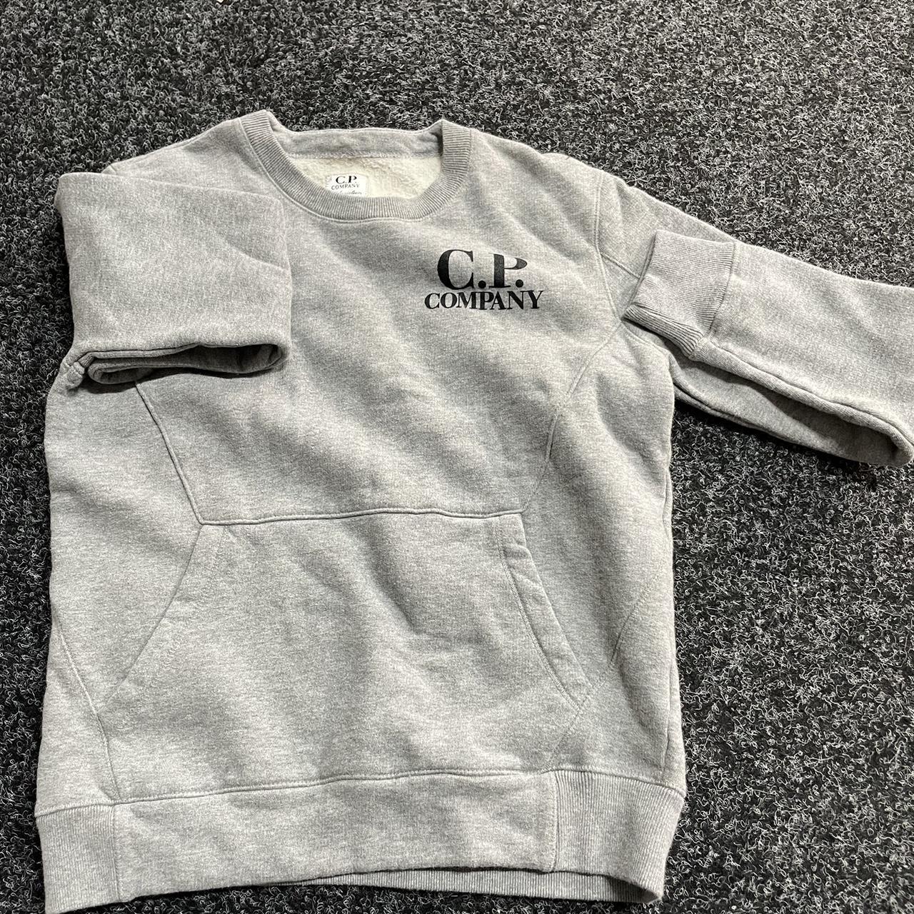 Cp company kids sweatshirt Perfect condition Size 10 - Depop