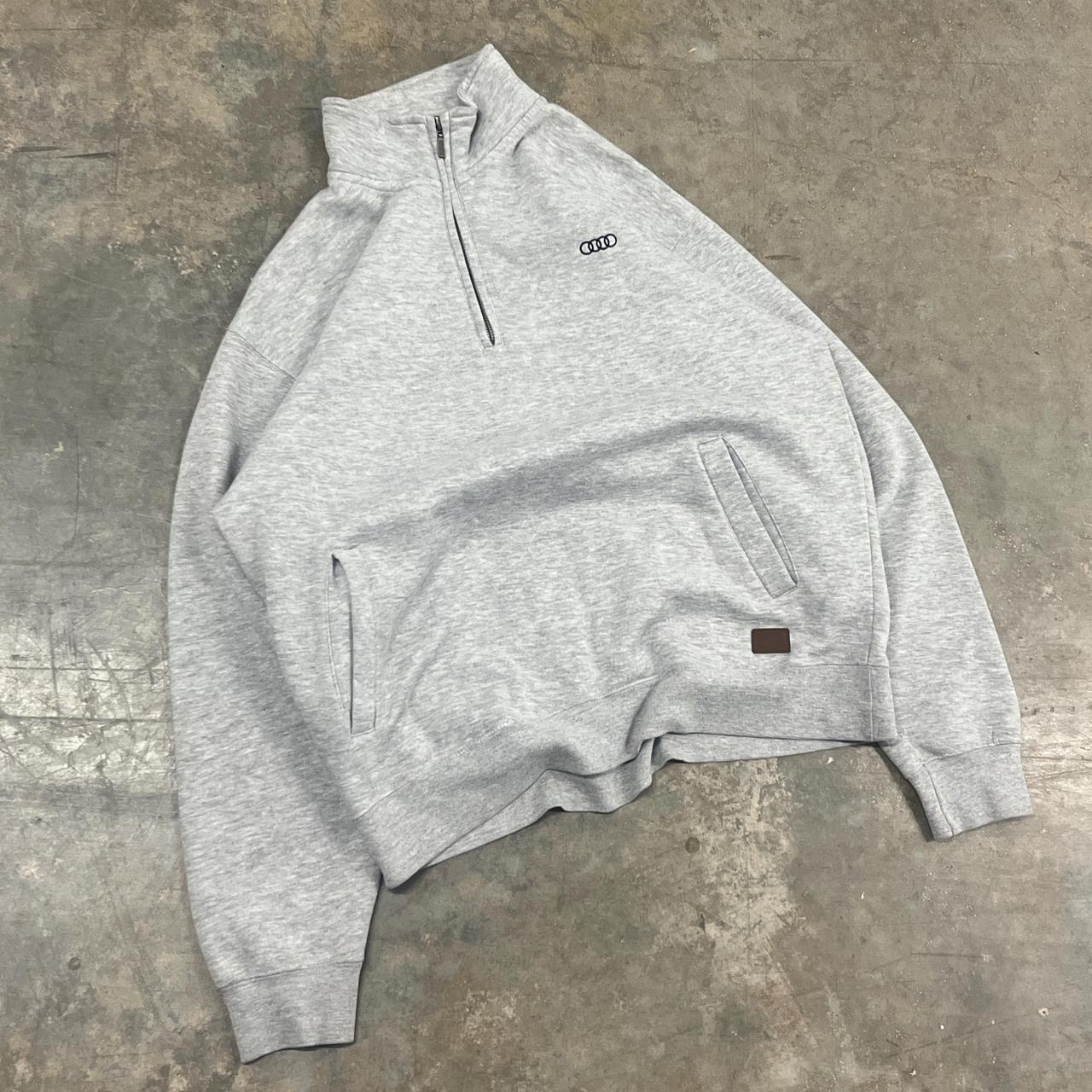 Audi Quarter Zip Large Used Any Questions Dm Me... - Depop