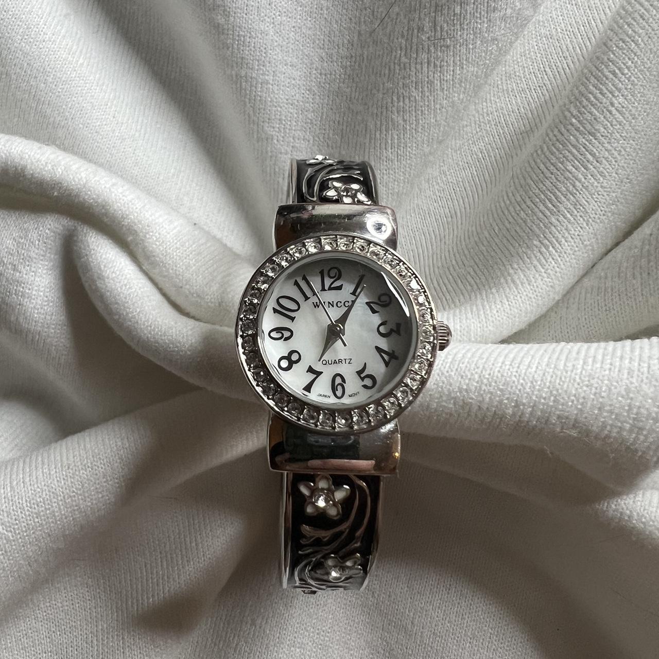 Wincci Floral Bangle Watch Fits 6-7 1/2... - Depop