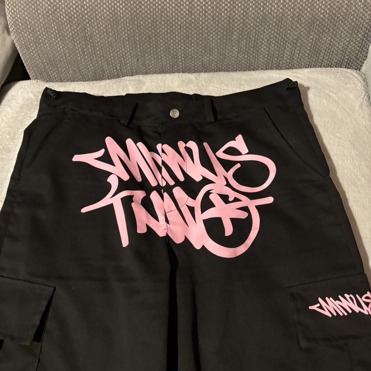 PINK MINUSTWO CARGOS - Depop