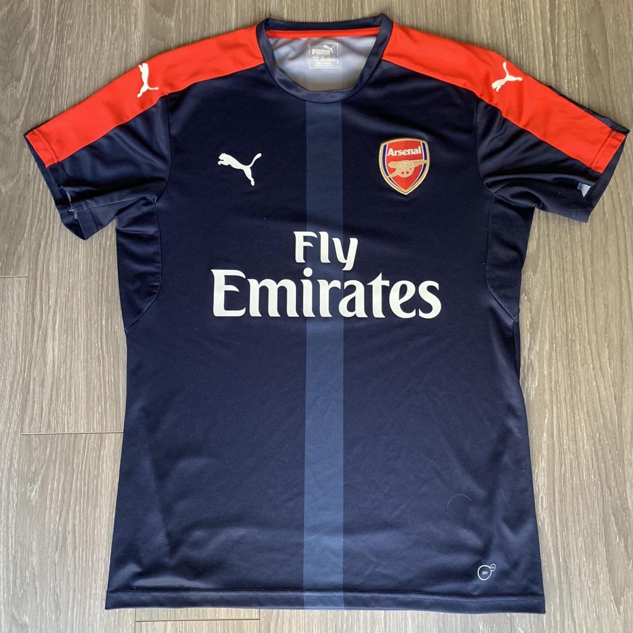 Puma Arsenal training top. Great condition, no... - Depop