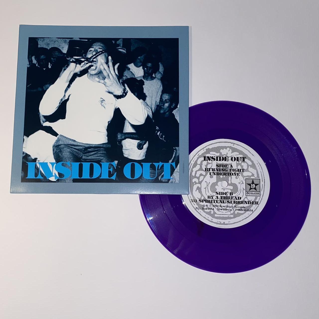 Inside Out purple 7” Vinyl Record Never Played; Like... - Depop