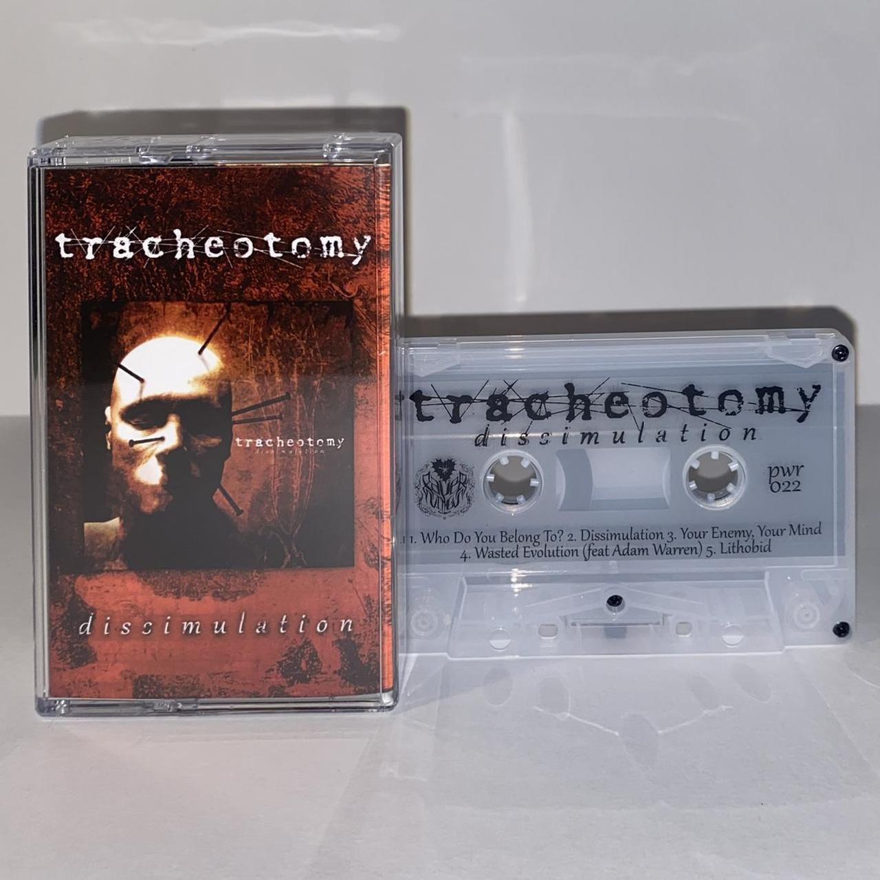Tracheotomy - “Dissimulation” cassette tape Sealed;... | Depop