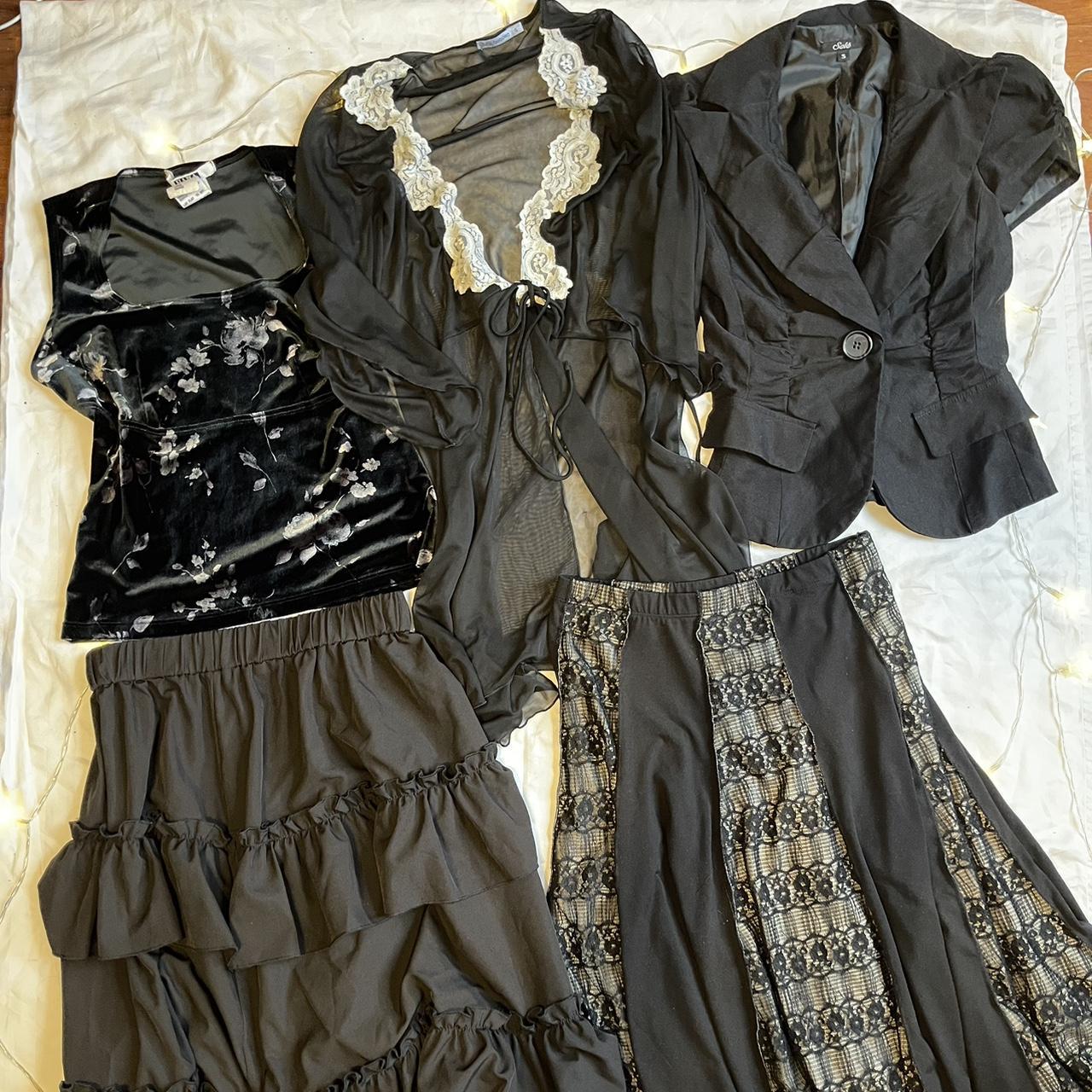 Romantic goth clothing drop Sizes S-L Promo post... - Depop