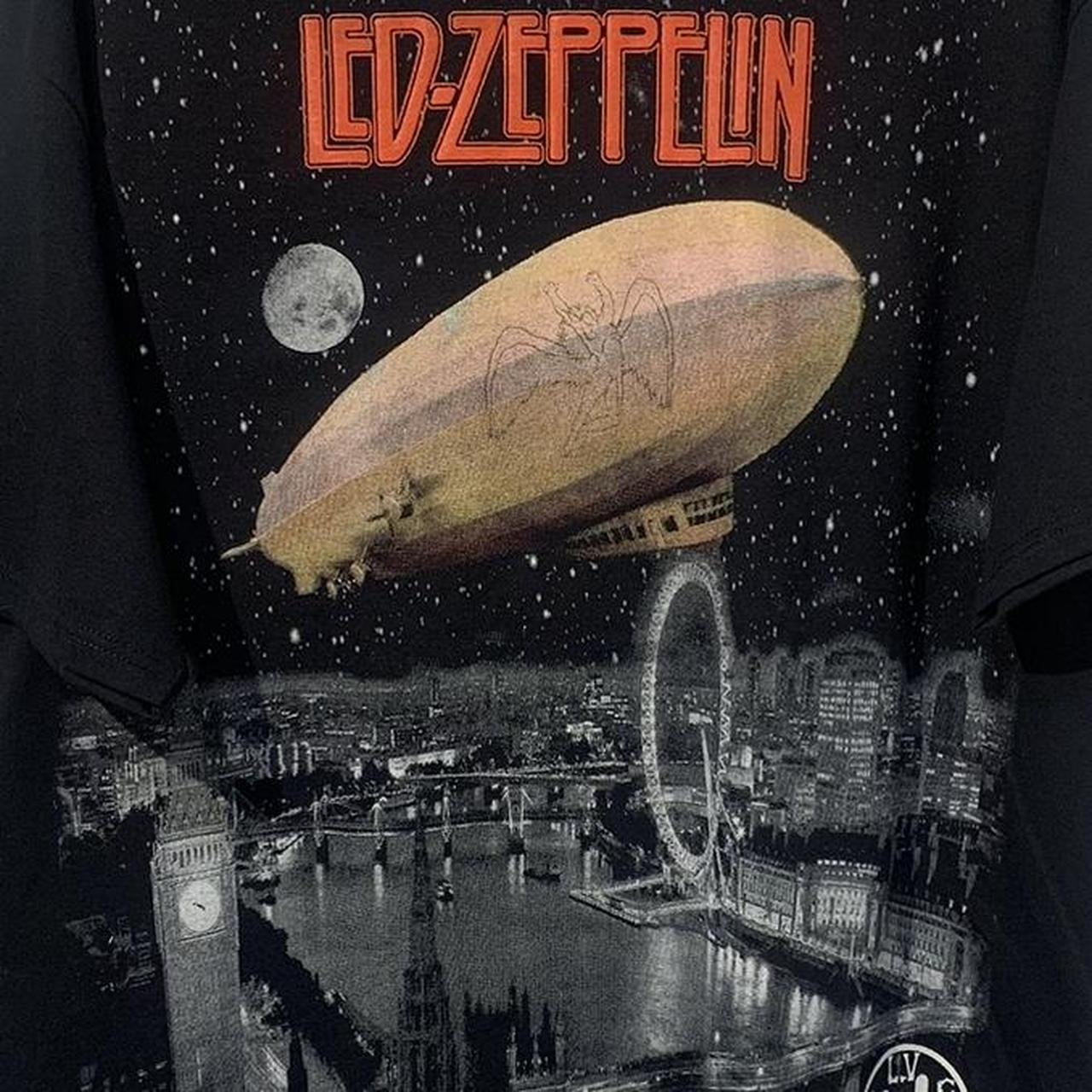 Led Zeppelin Celebration Day 2XL black tee Yazbek... - Depop