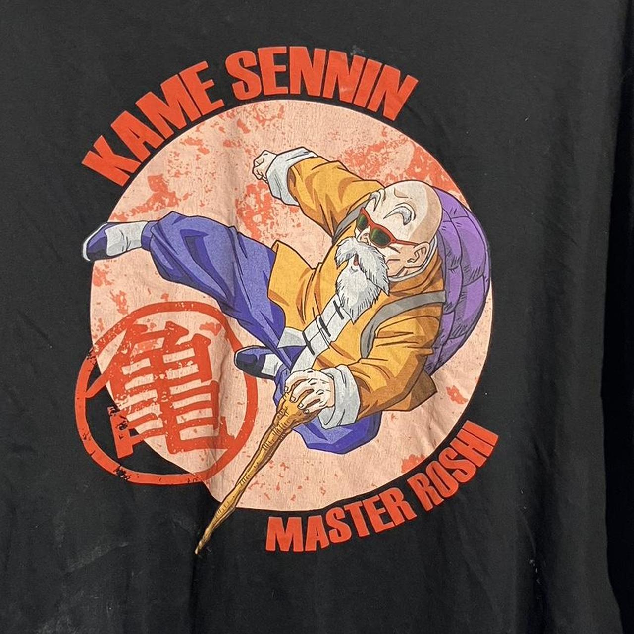Master Roshi - Dragon Ball Z w/ brand tag XL black... - Depop