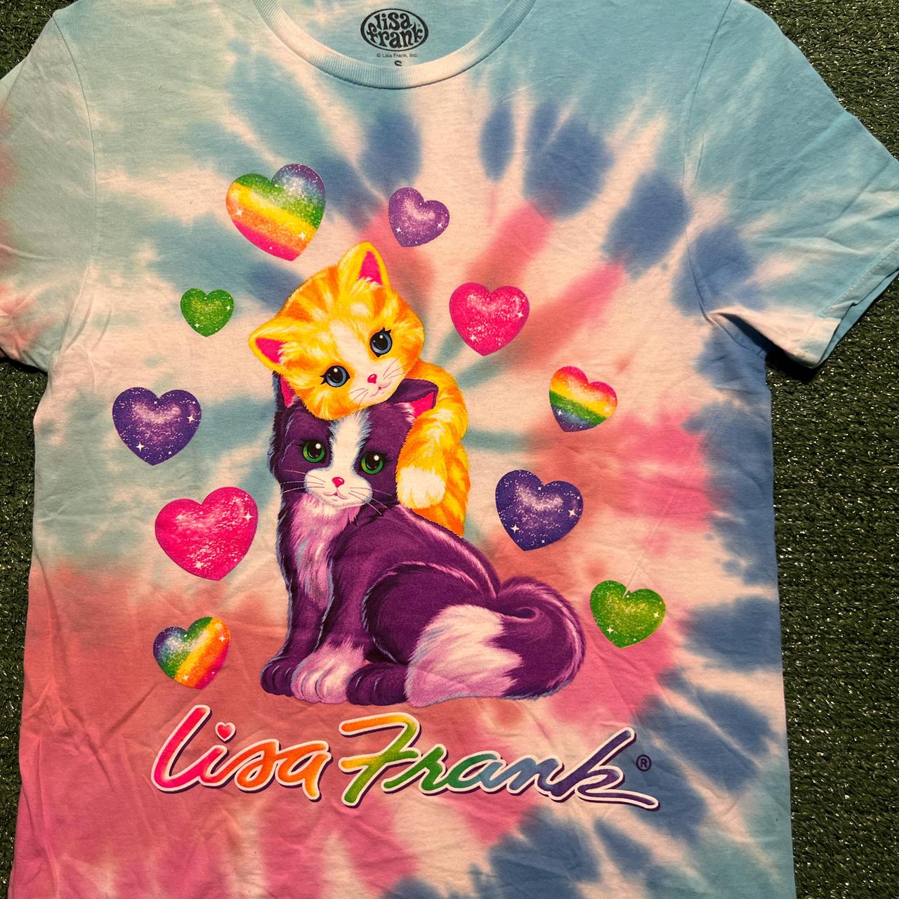 Lisa Frank Shirt Measurement 17 inches pit to... - Depop
