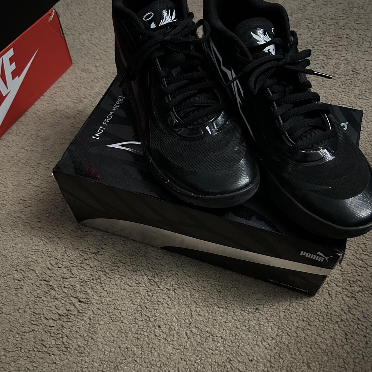 Puma Melo 2 Worn once great traction Original box - Depop