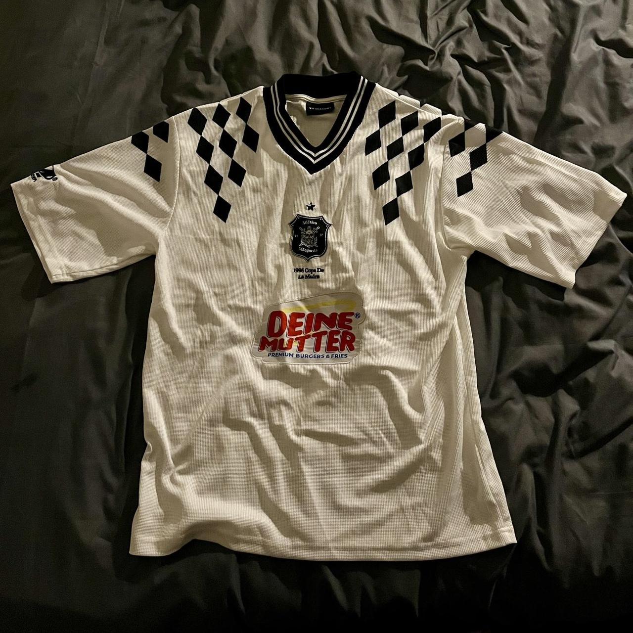 Willne Merch - vintage style football/soccer jersey... - Depop