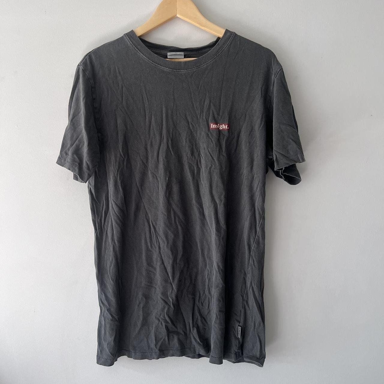 Insight males Tshirt Colour is a dark grey... - Depop