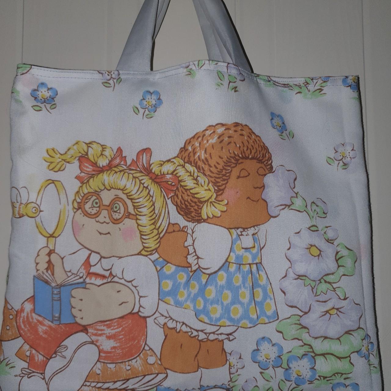 Handmade reversible tote bag Vintage 1983 Cabbage... - Depop