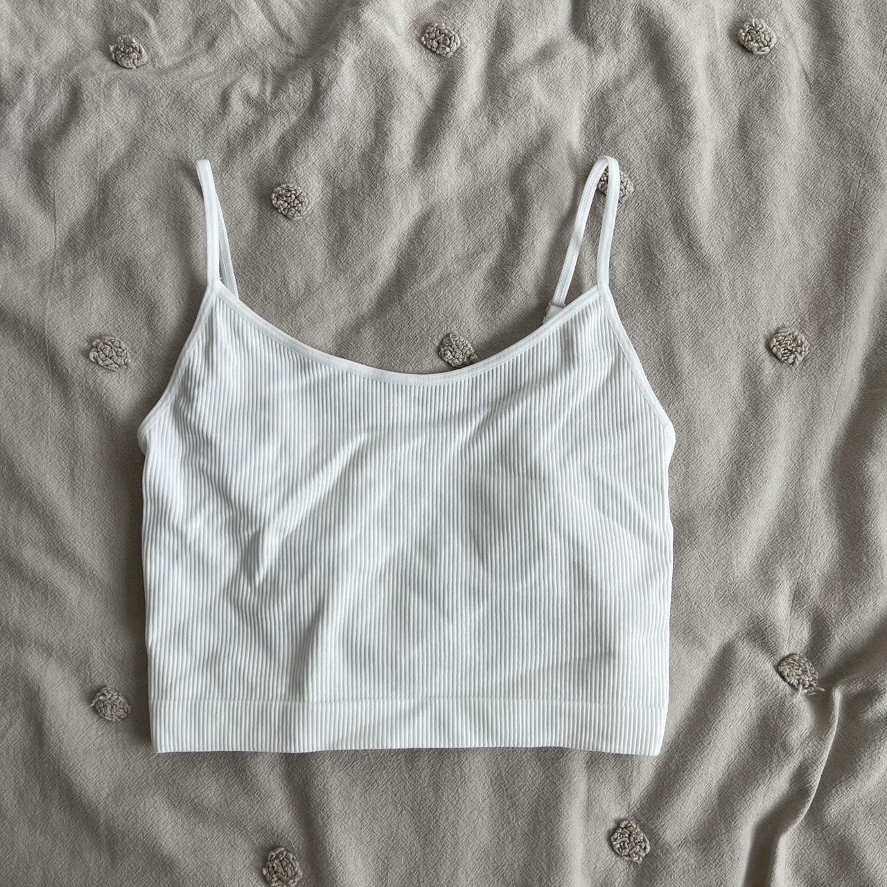 Target white tank top Size xsmall Message me if you... - Depop