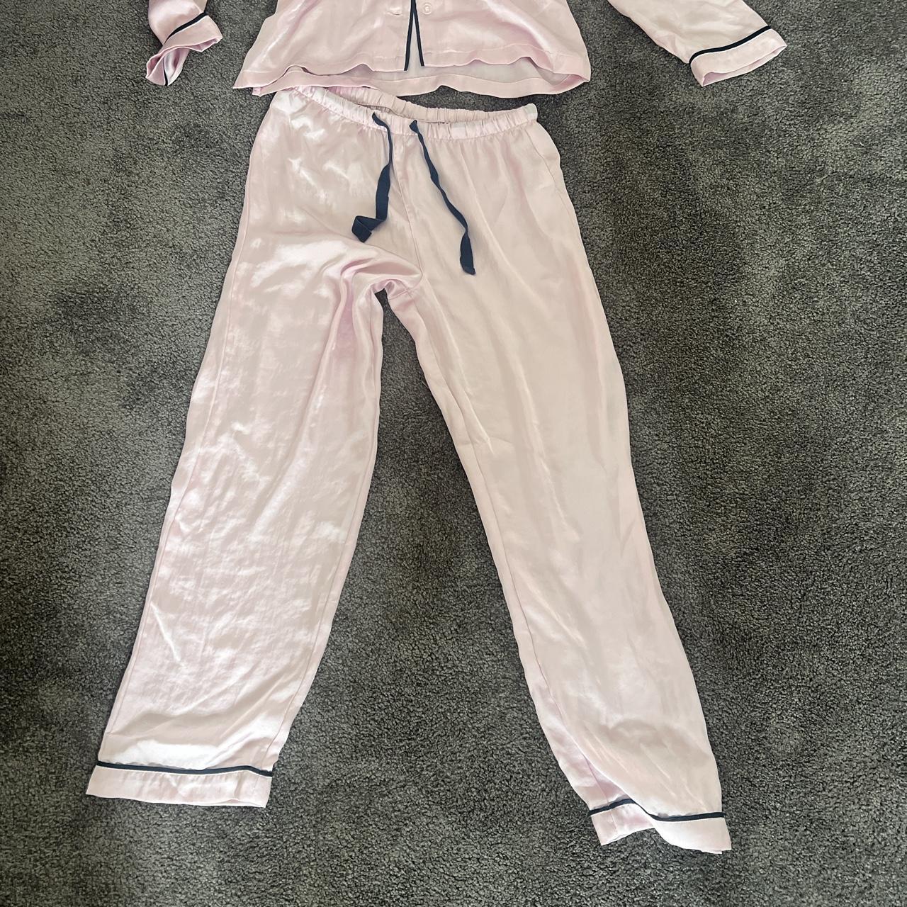 kids peteralexander- light pink silk long sleeve... - Depop