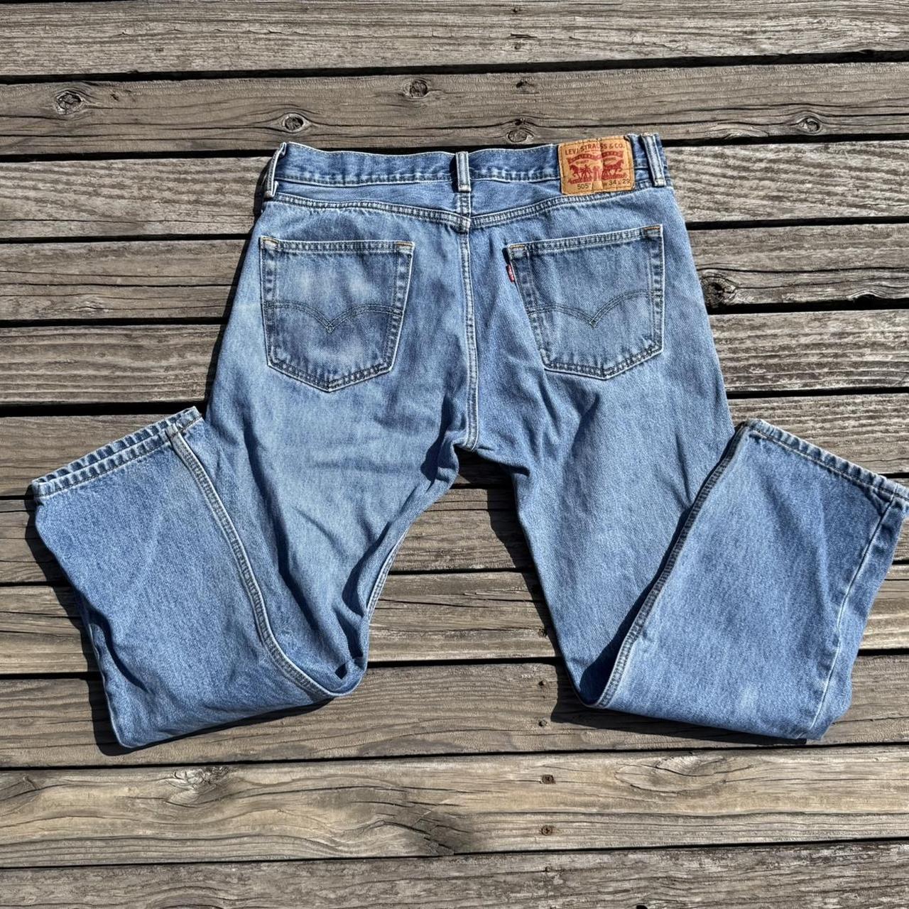 Levi’s 505 Jeans - Size 34x29, measures 33x27 -... | Depop