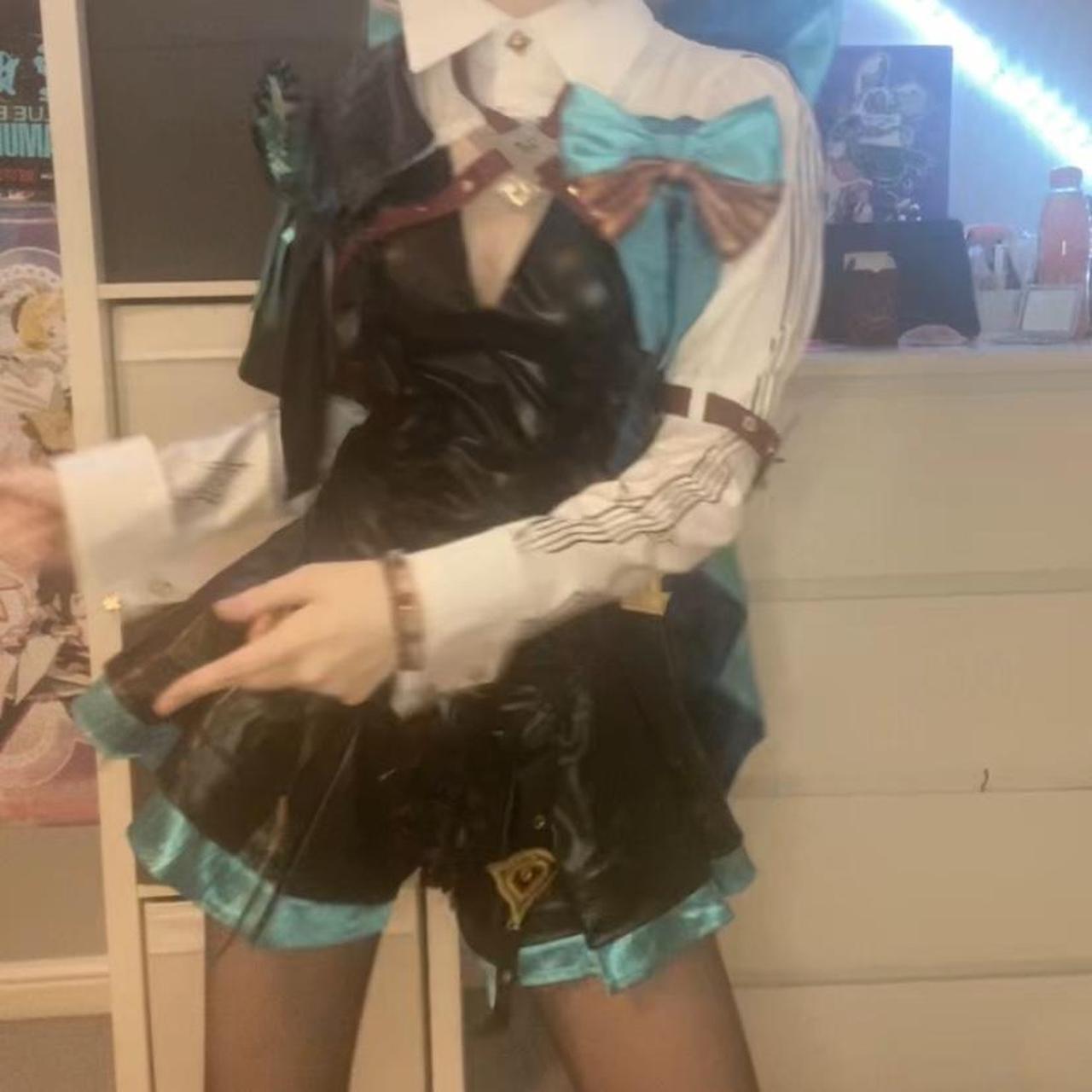 full lynette cosplay || outfit, wig, ears || worn... - Depop