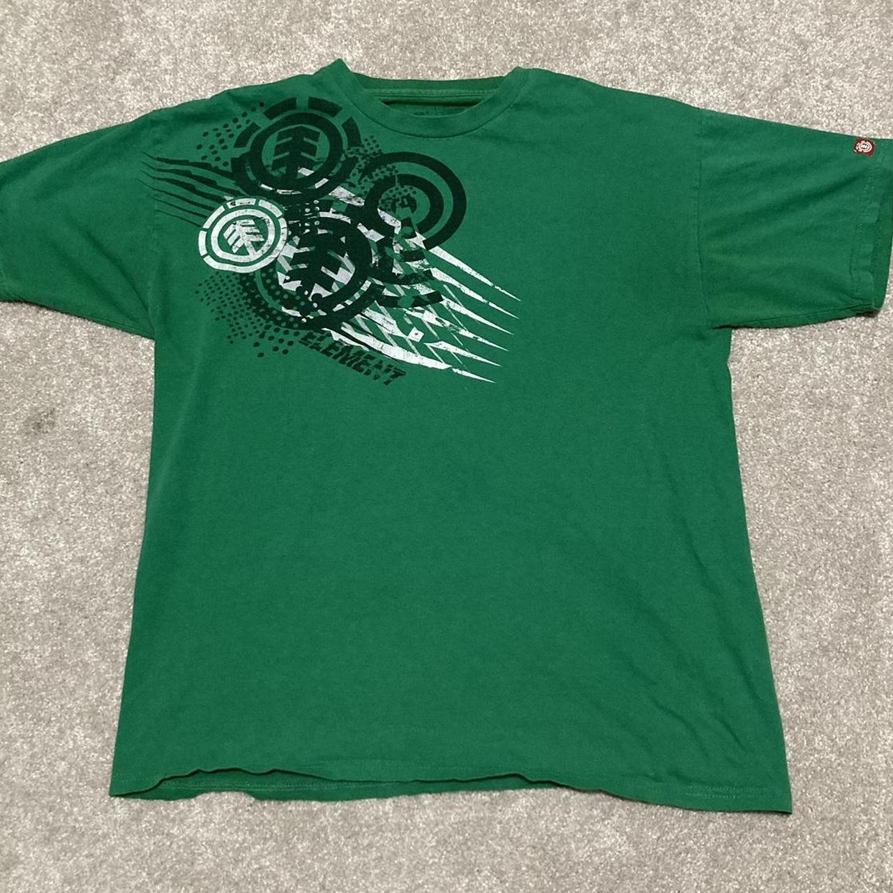 Super hard y2k Element skate tee Cool graphic Size... - Depop