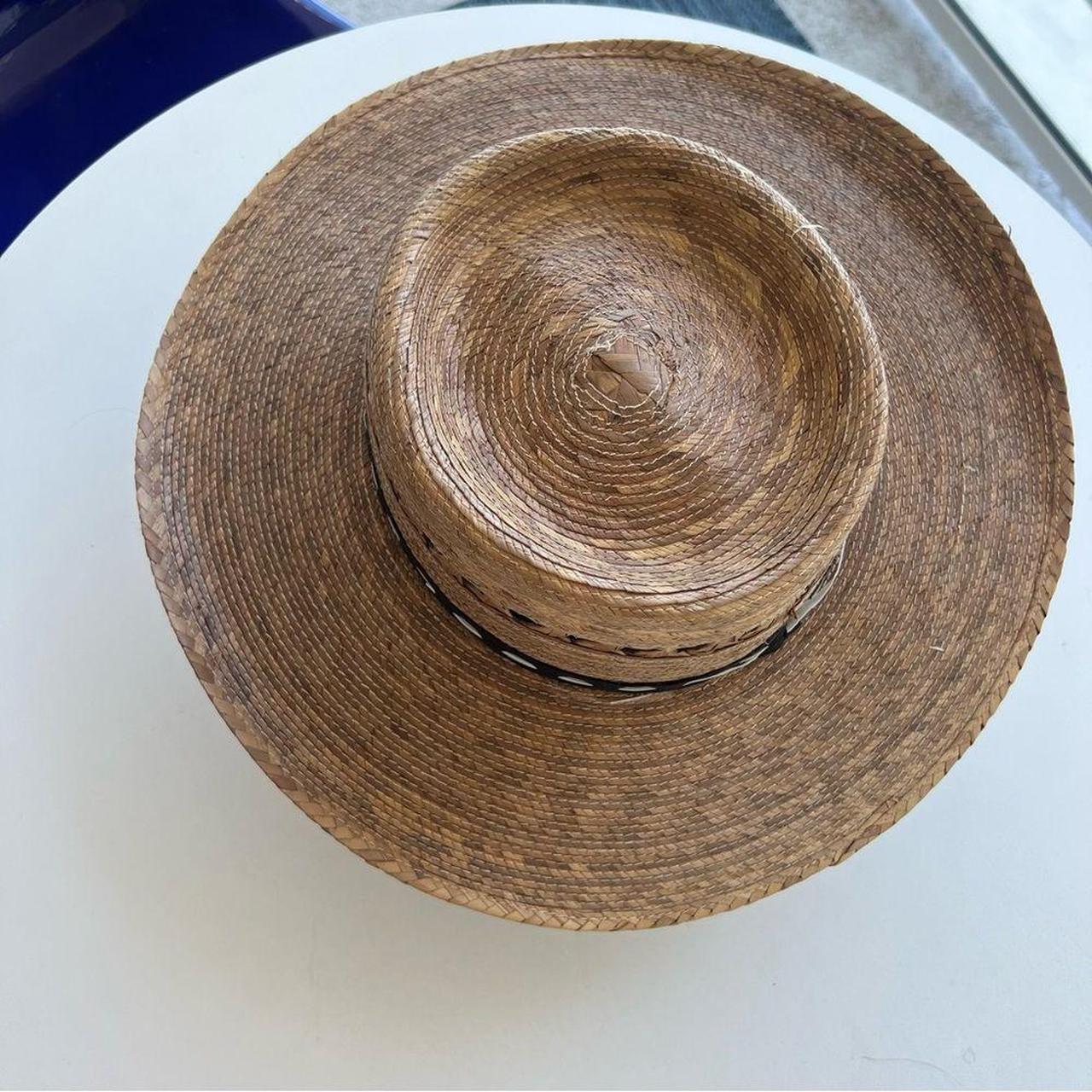 Unisex Mexican straw Sun Hat, Good... - Depop