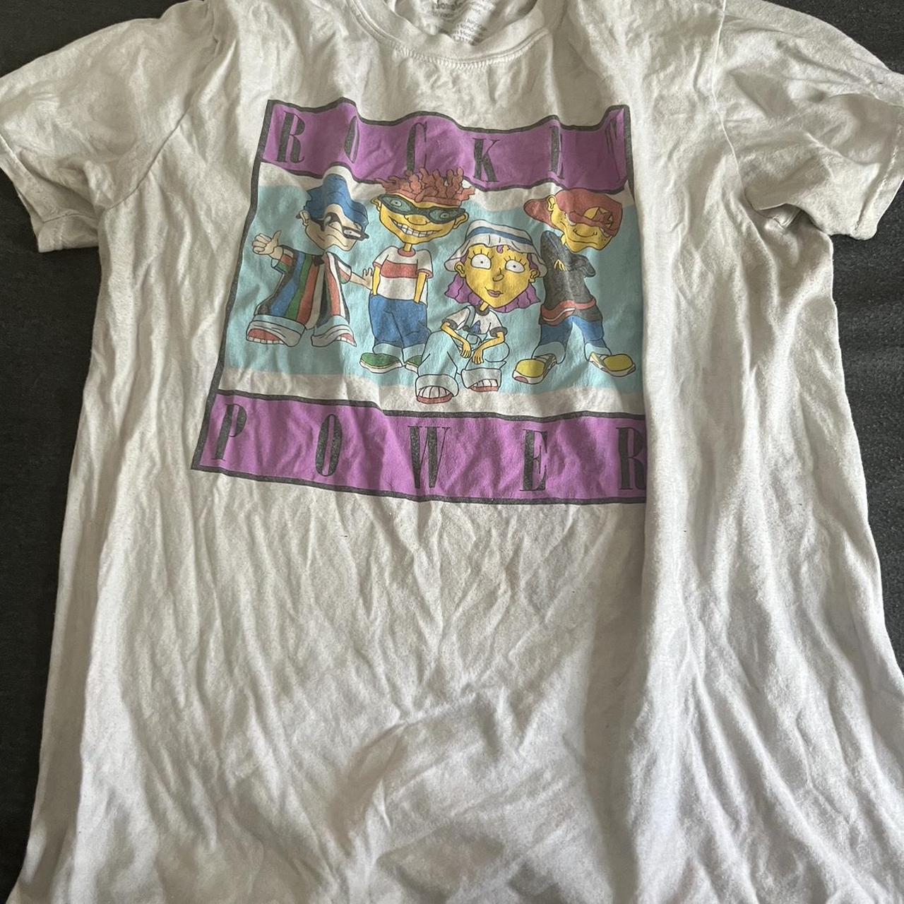 Vintage Rocket Power T-shirt Size L Details:... - Depop