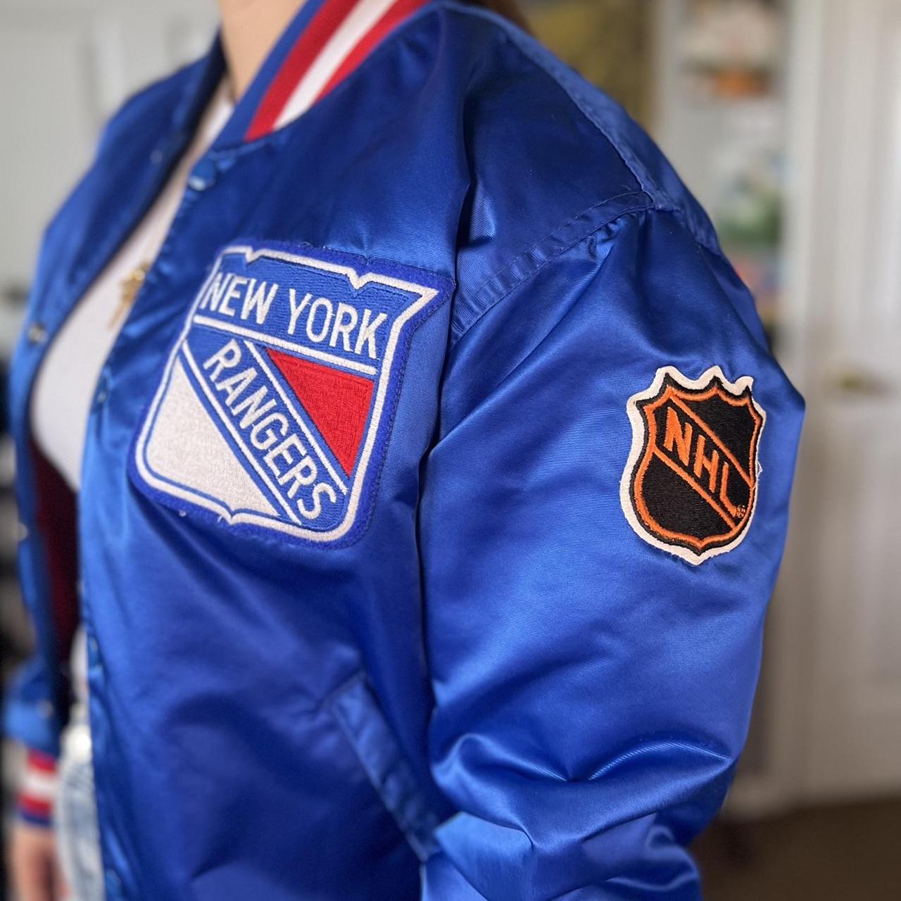 VINTAGE Rangers Jacket from the 90’s Rarely ever worn - Depop