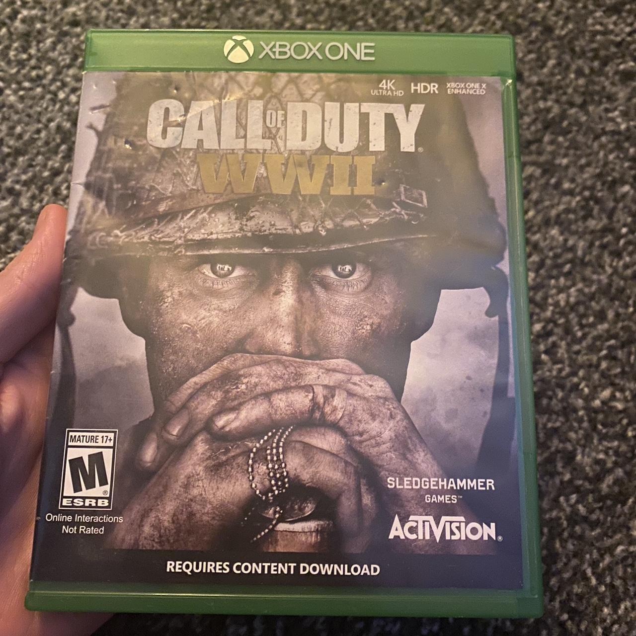 Call of duty WW2 for Xbox one. No scratches on disk.... - Depop