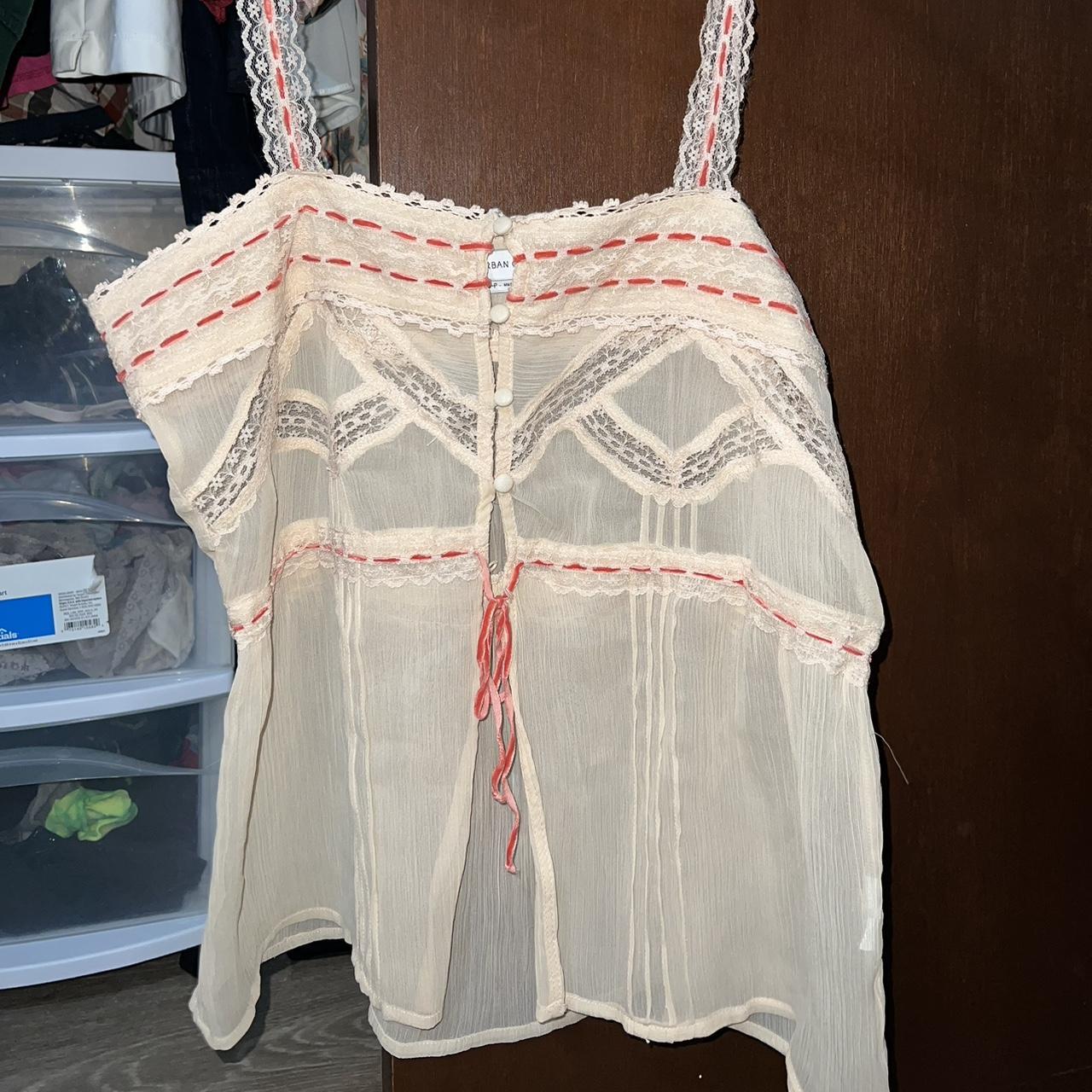 Urban top! It’s so cute but it’s completely see... - Depop