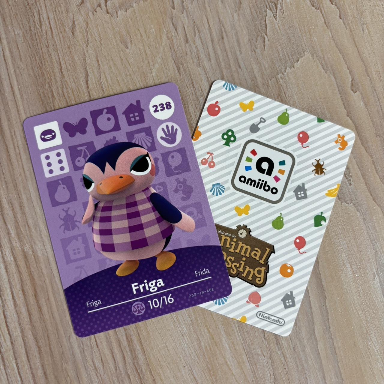 Friga 238 Animal crossing amiibo card Authentic... | Depop