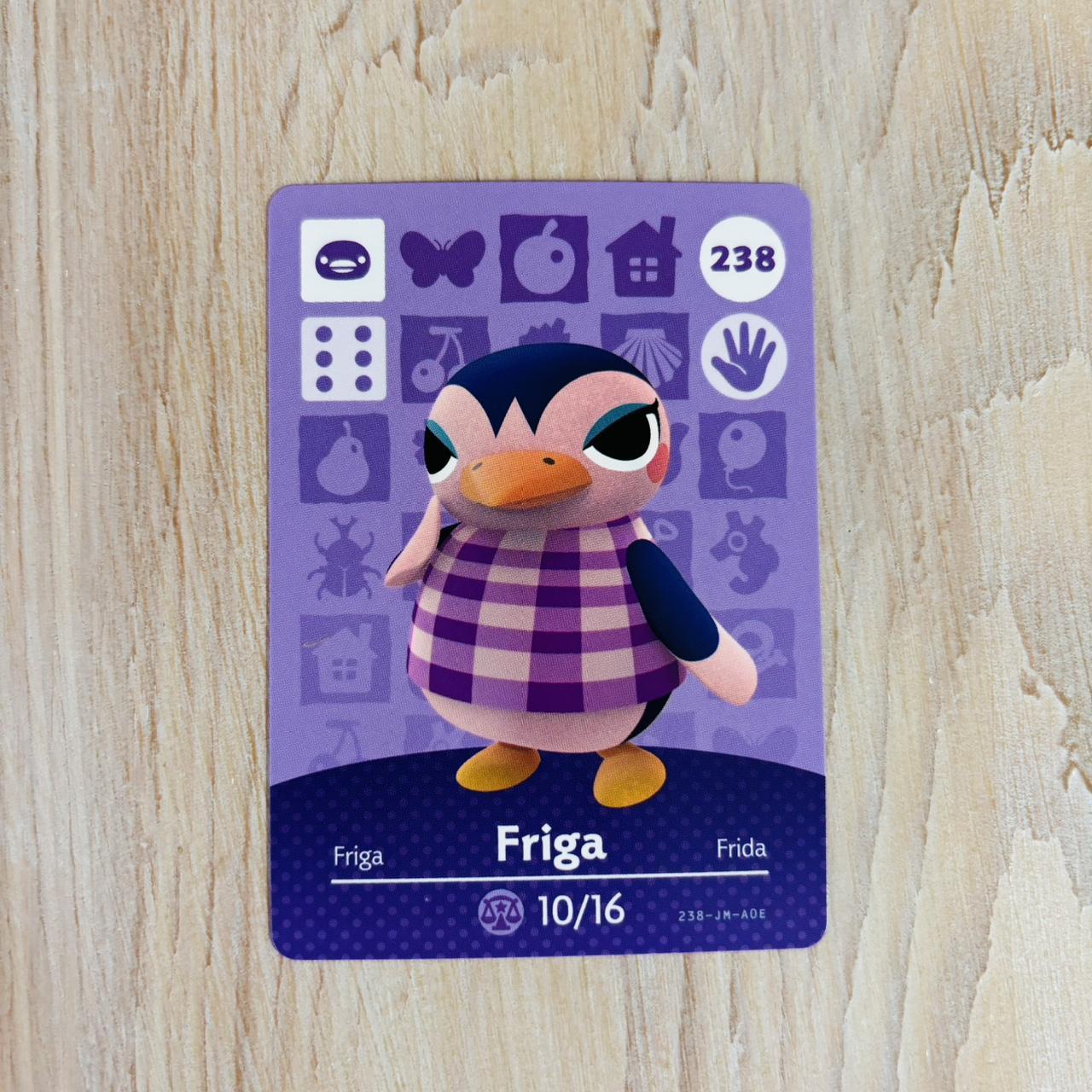 Friga 238 Animal crossing amiibo card Authentic... | Depop