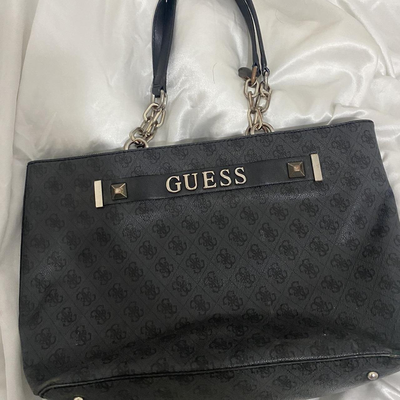 Black Guess tote bag * Perfect condition from the... - Depop