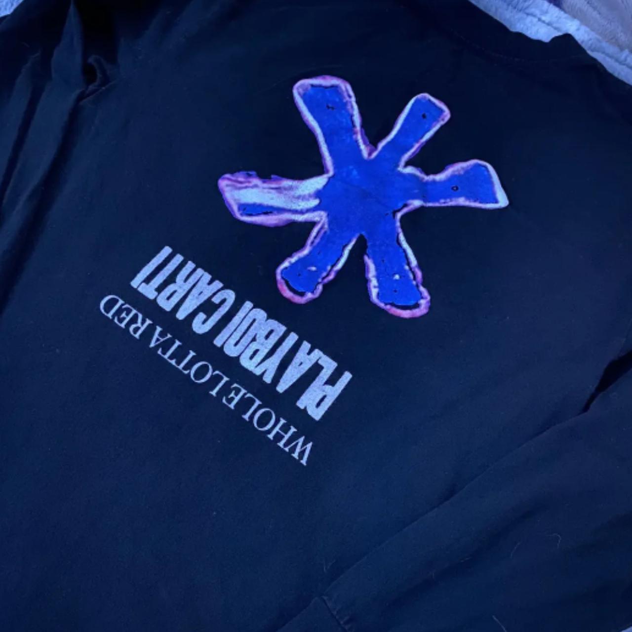 Playboi Carti "WLR Inverted Cross" Sweatshirt... | Depop