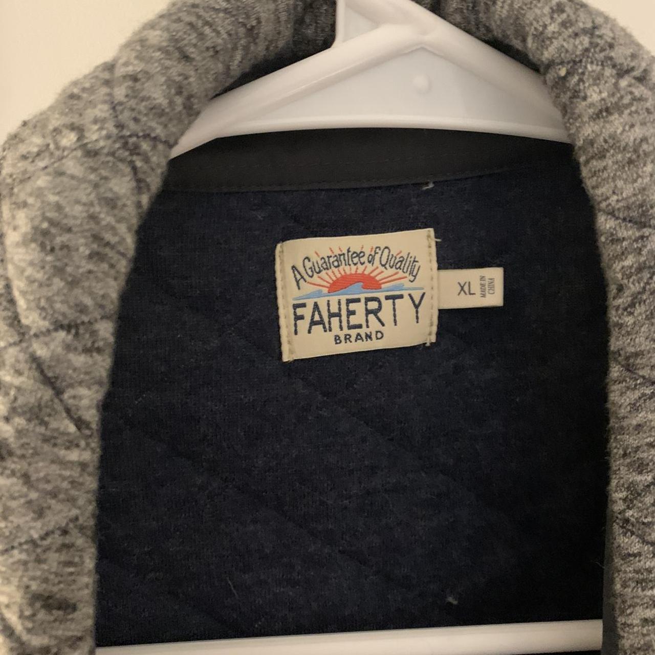 Faherty Epic Quilted CPO Jacket. Size: XL Great... - Depop