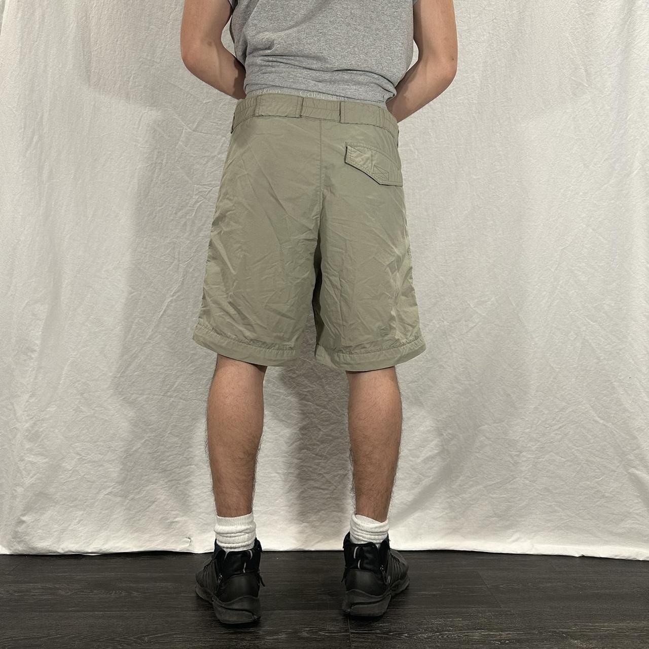 Utility Cargo Shorts Elastic Waist Sized... - Depop