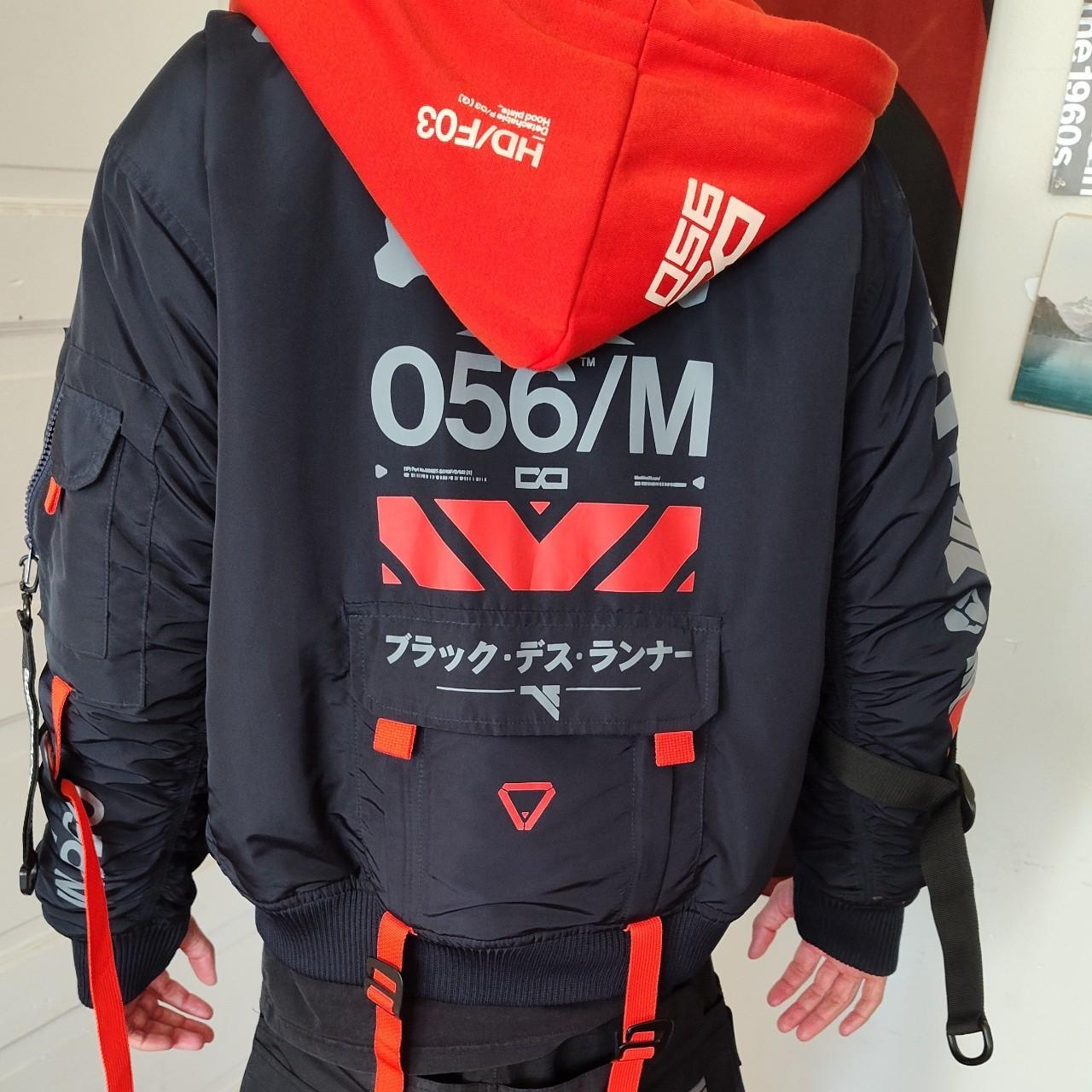 Machine56 / 5060 Bomber Jacket Cult cyberpunk brand... - Depop