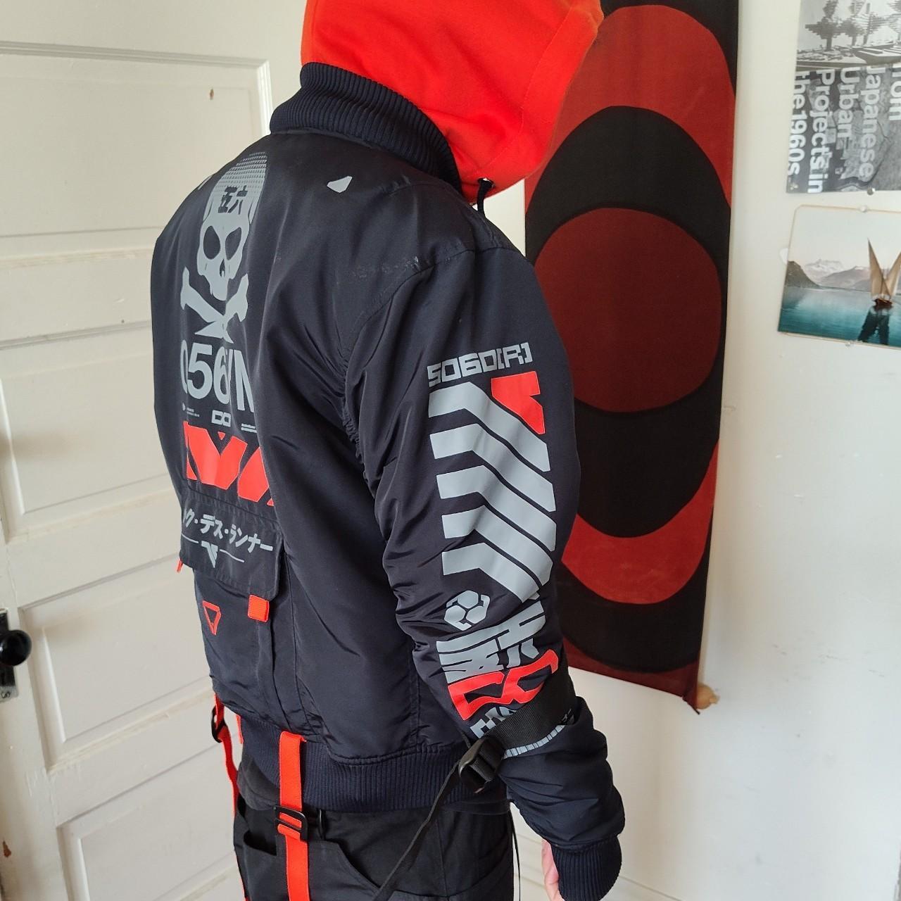 Machine56 / 5060 Bomber Jacket Cult cyberpunk brand... - Depop