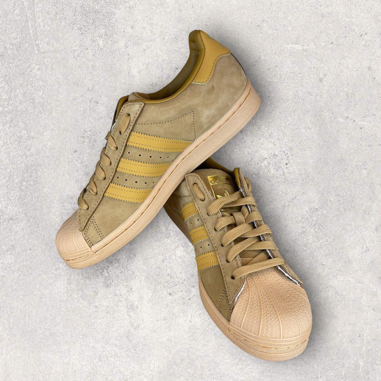 Mens Adidas Originals Superstar Mesa Brown Metallic... - Depop