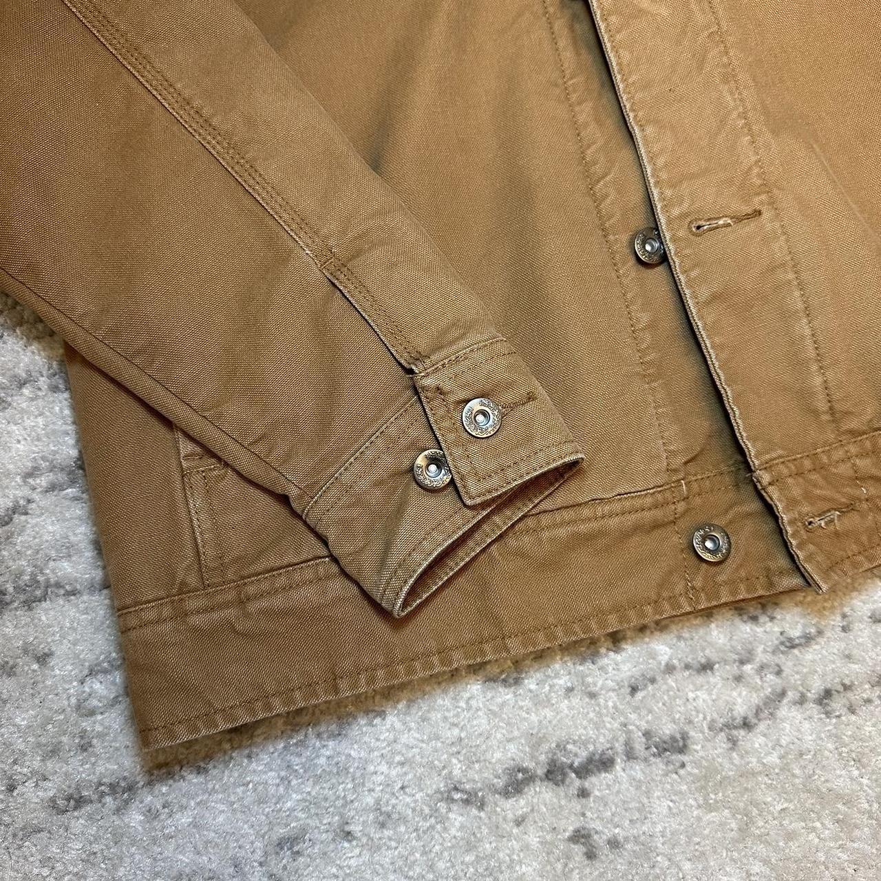 Woolrich Detroit Work Jacket (Carhartt Style) in tan... - Depop