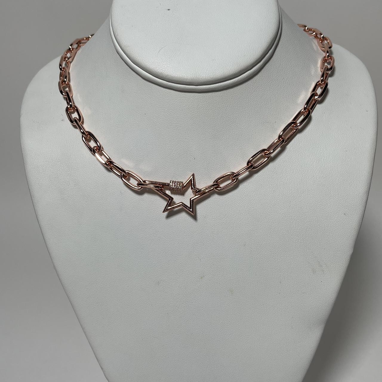 Chain link Star Necklace⛓️ Stainless steel chain and... - Depop