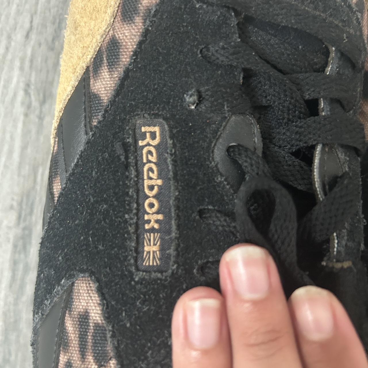 Cheetah print Reebok trainers #Cheetah #Trendy #Comfy - Depop